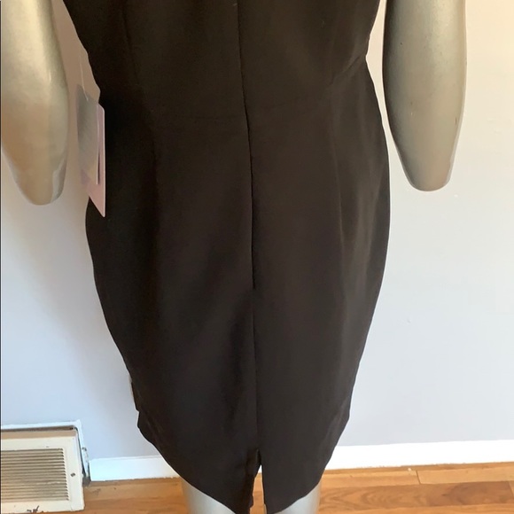 JS Collections | Dresses | Illusion Yoke Asymmetrical Cocktail Dress ...